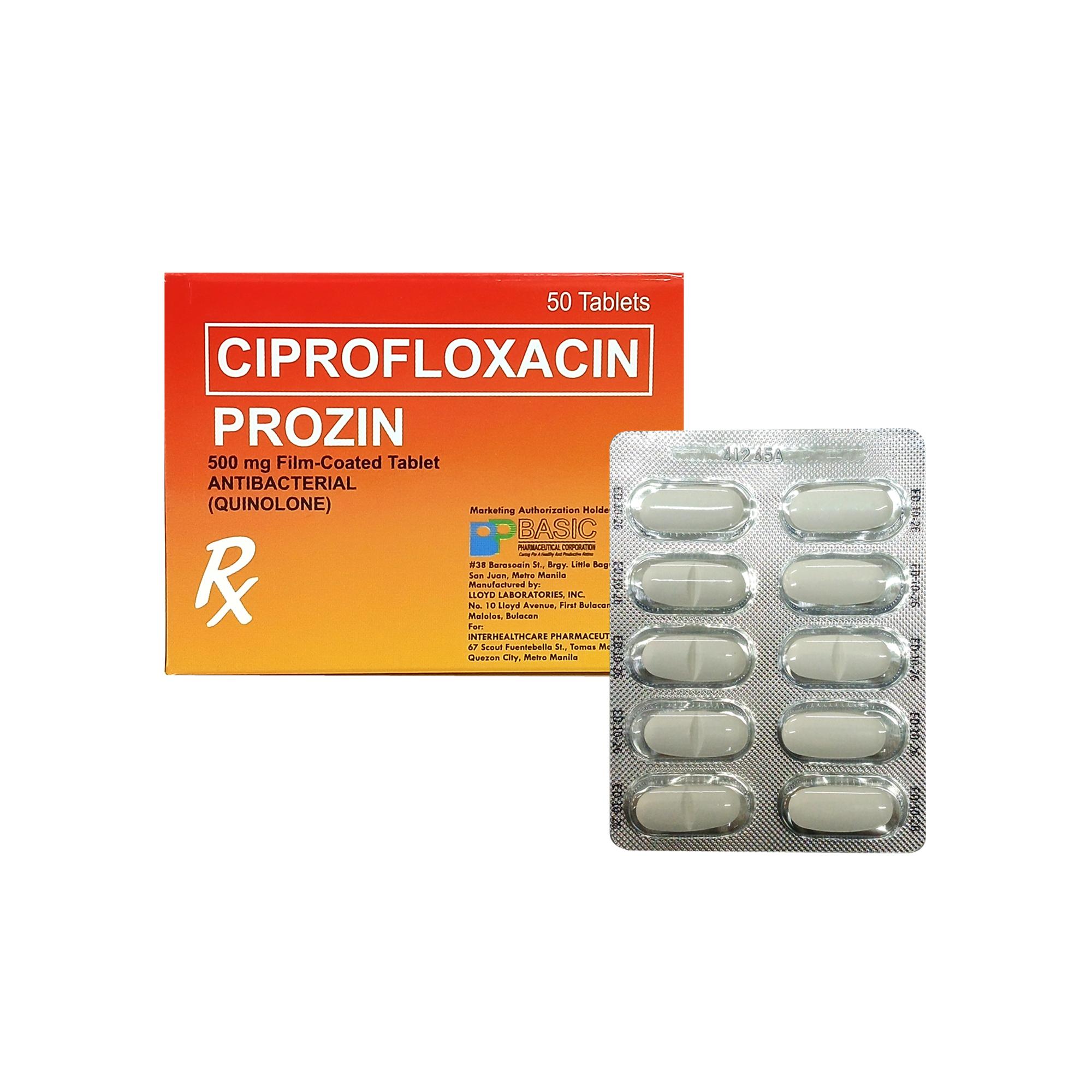 PROZIN FILM-COATED TABLET 500MG | Basic Pharmaceutical Corporation